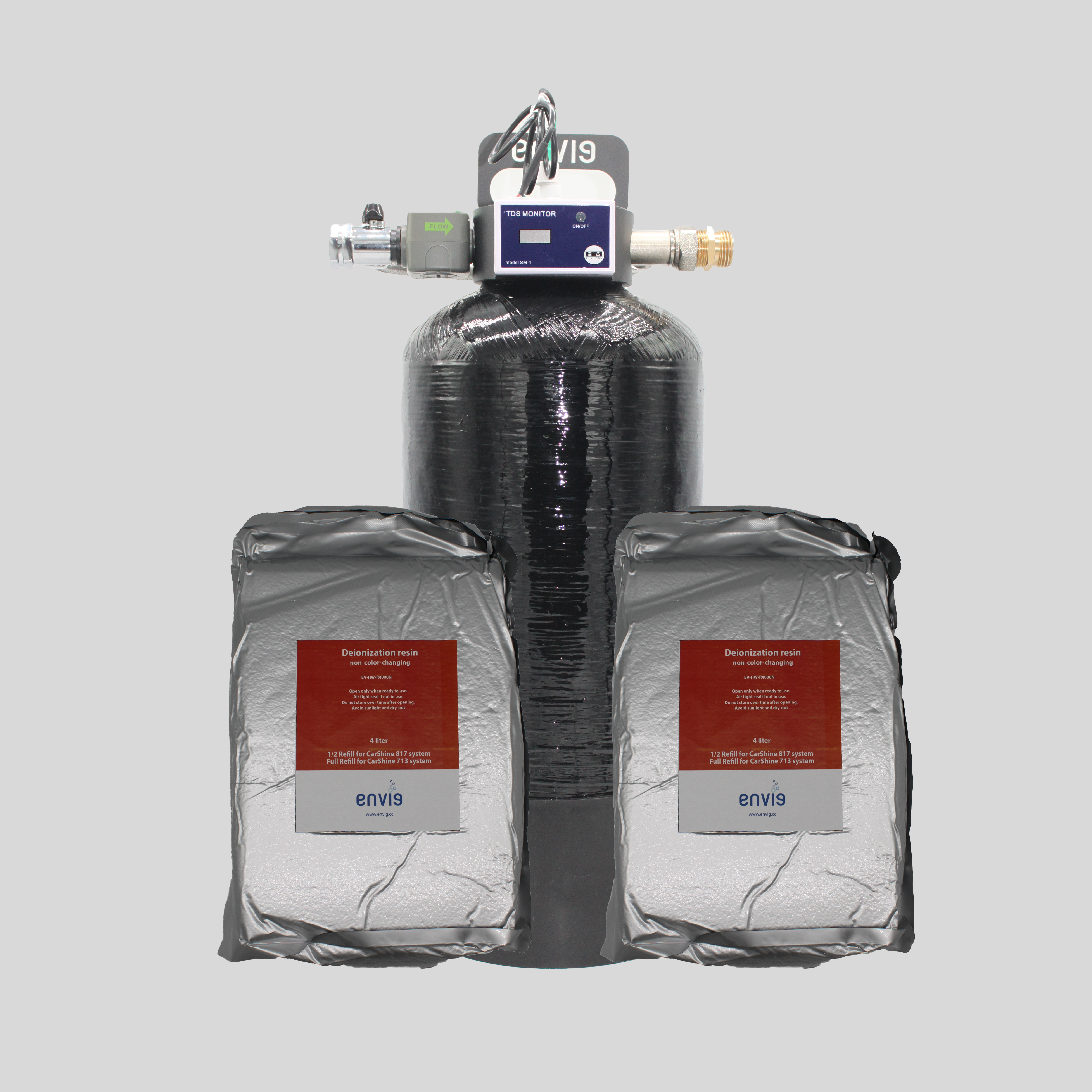 Envig CarShine 817F Deionized Spotless Car Wash System with Bypass Val