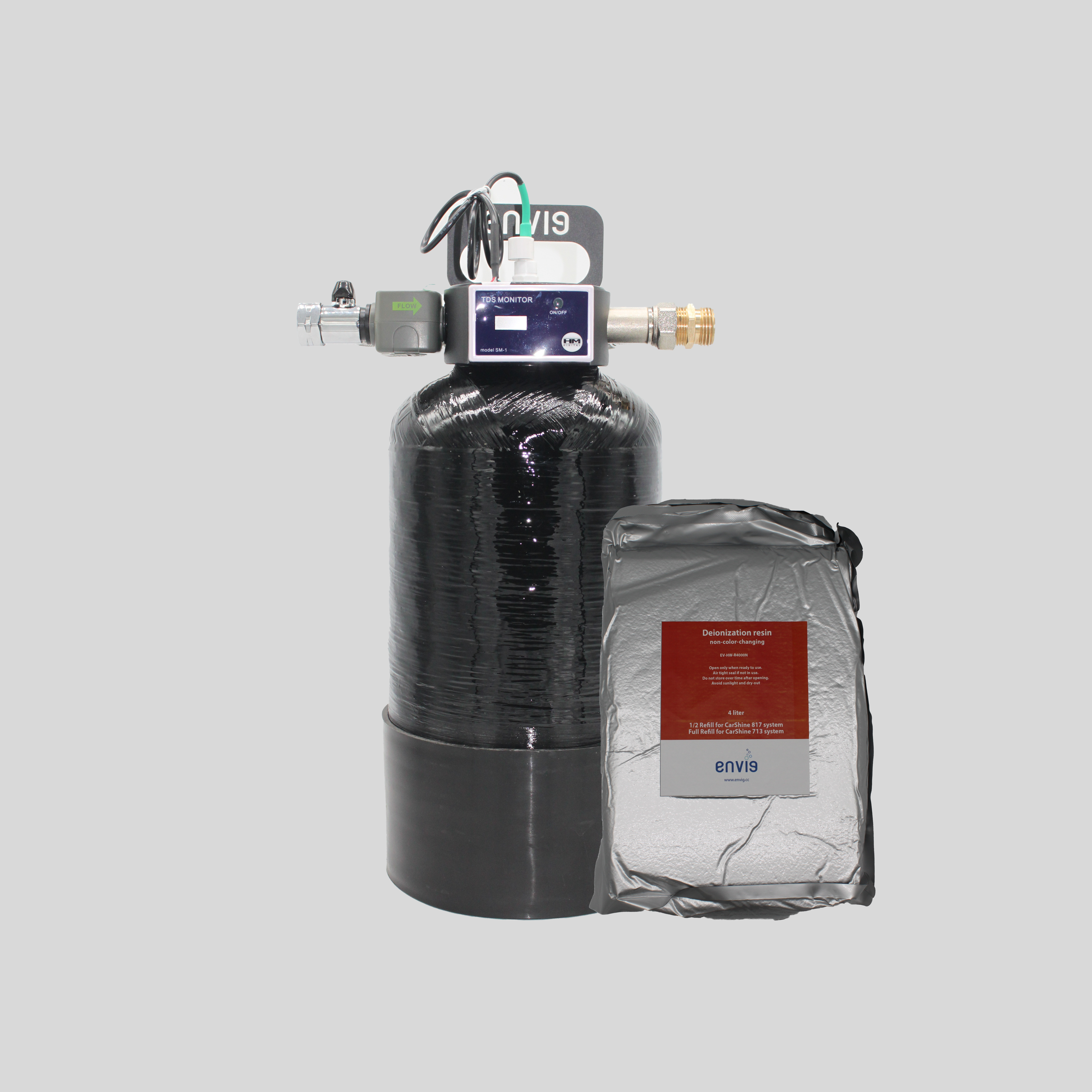 Envig CarShine 713F Deionized Spotless Car Wash System with Bypass Val