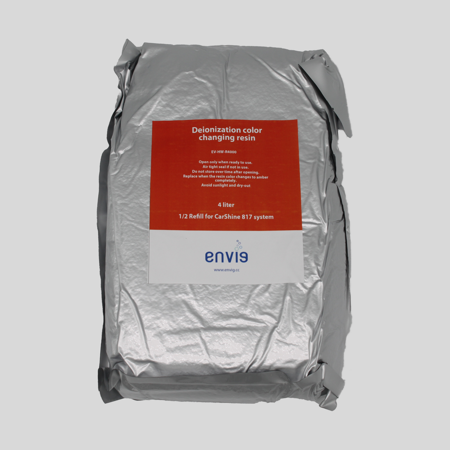 Envig Mixed Bed Deionization (DI) Resin Refill (4L per Pack, Non Color
