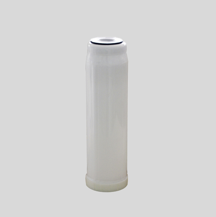 Translucent Empty Refillable Filter Cartridge for 10" Standard Filter